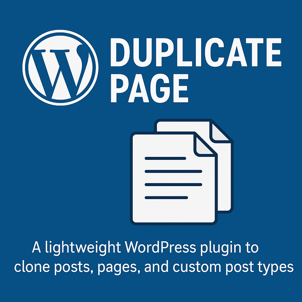 WordPress 页面复制指南：如何使用 Duplicate Page 插件一键克隆复制内容